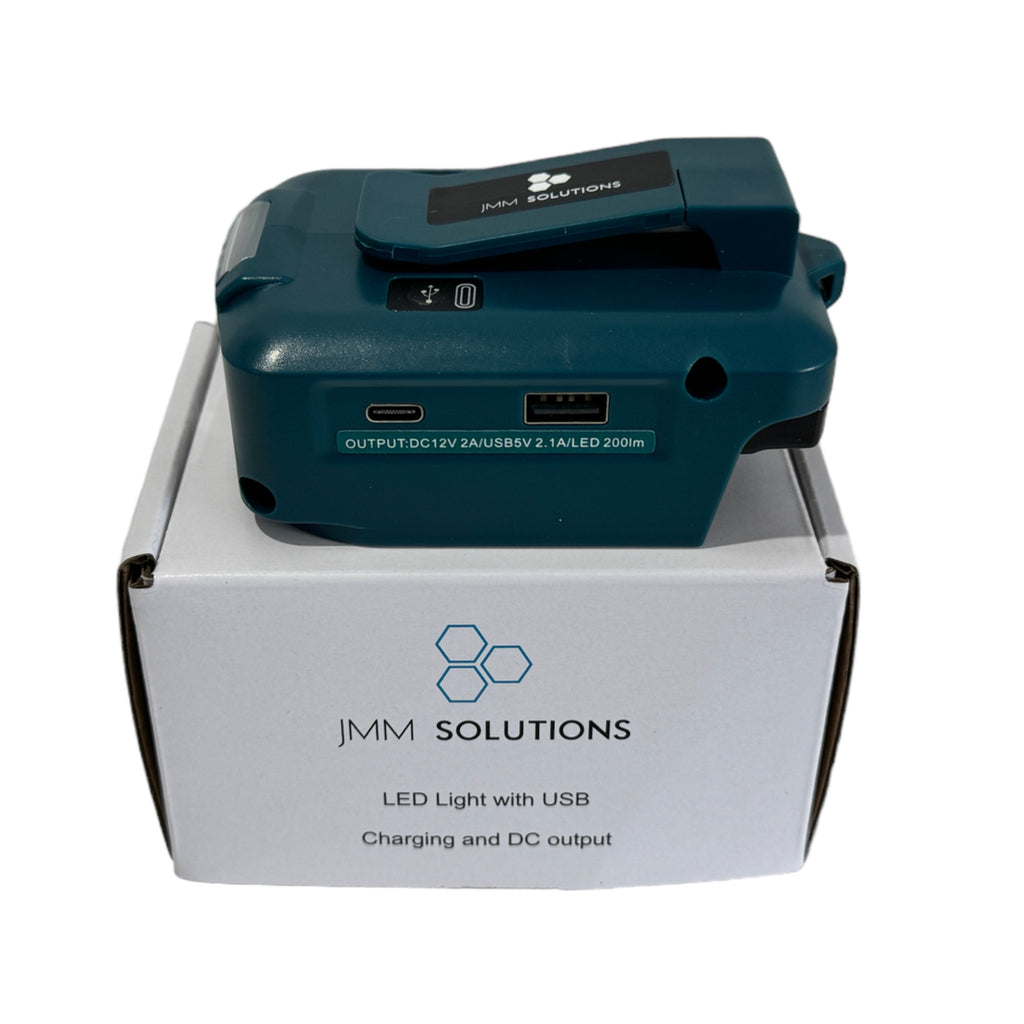 Makita Compatible USB & 12V Charger with LED – JMM Solutions
