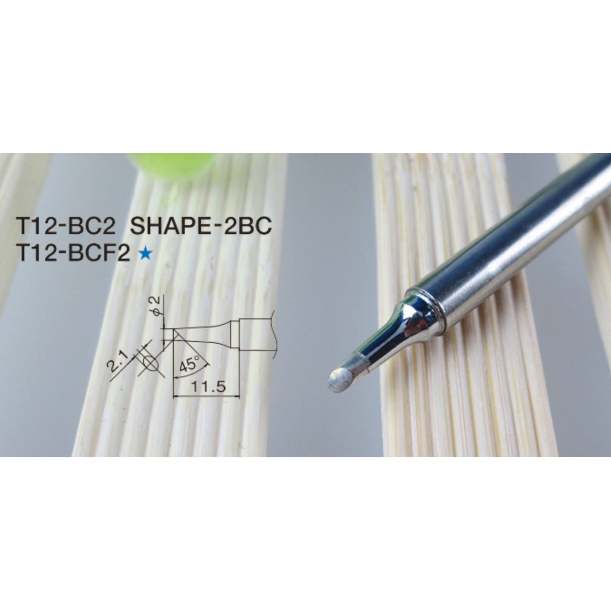 Wedge Solder Tip T12-BC2 – JMM Solutions